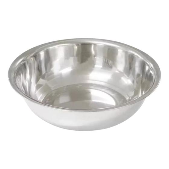 Bowl Tigela Bacia Aço Inox Escovado Saladeira E Para Massa 38 Cm ...