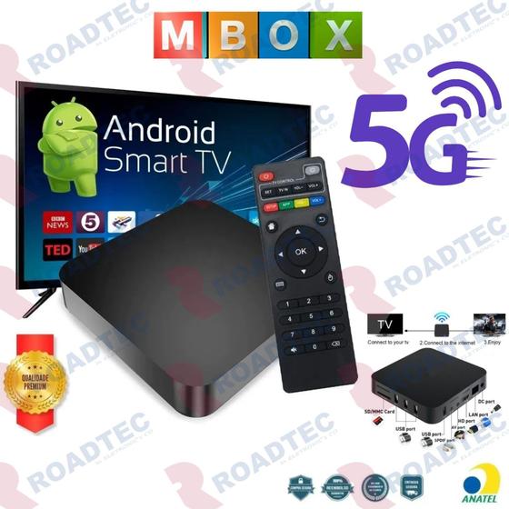 Box 4k 5g Mx Hdmi - Transme sua TV em Smart Tv - Mx Pro+ Smarts - MDTV ...