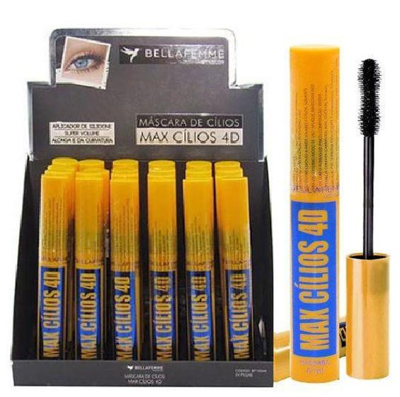 Box c/24 Mascara de Cílios 4D Max BF10044 - Bella Femme - Máscara e Rímel para Cílios - Magazine ...