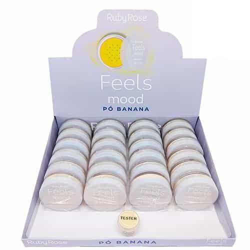 Box c/24 Un - Pó Banana Feels Mood - Ruby Rose - HB-851 - Maquiagem ...