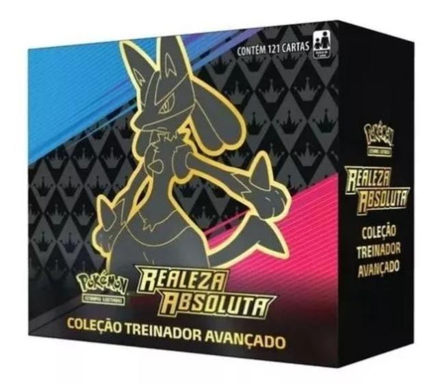 Box Coleção Treinador Avançado Pokémon Realeza Absoluta - Copag - Deck ...
