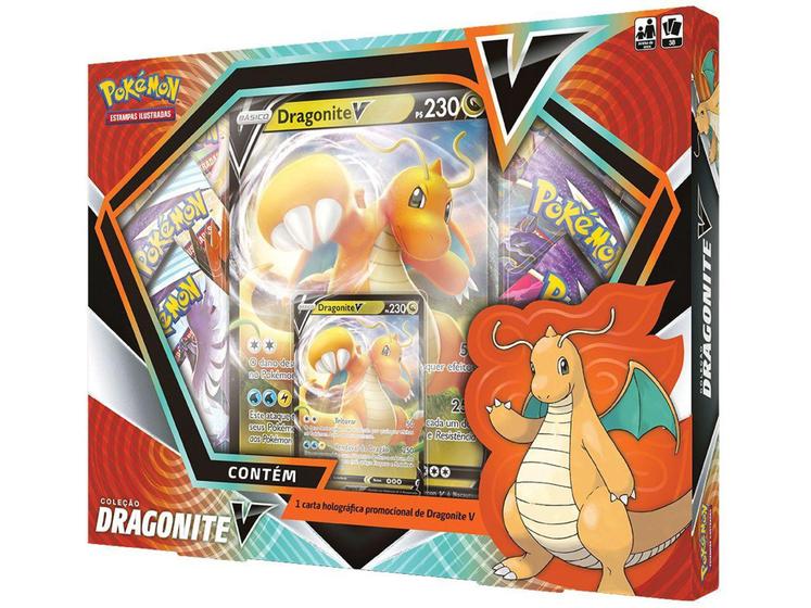 Box de Cartas Pokémon Go Coleção Dragonite V - Arceus V Copag 38 cartas ...