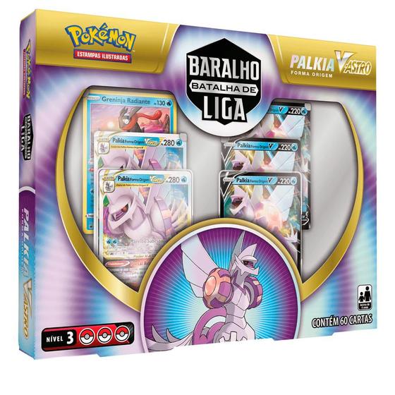 Box de Cartas Pokémon - Palkia Forma Origem V-Astro - Batalha de Liga ...