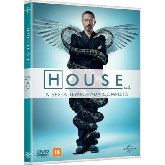 Box DVD House Sexta Temporada Completa (6 DVDs) - Universal Studios ...