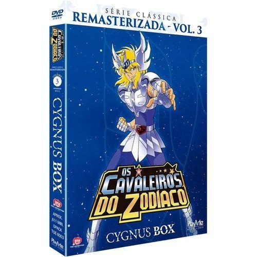 BOX DVD Os Cavaleiros Do Zodíaco - Cygnus Box - Série Clássica Remasterizada Vol.3 (5 Dvds ...