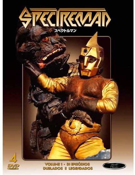 Box DVD Spectreman Volume 1 - World Classics - Minissérie e Séries de ...