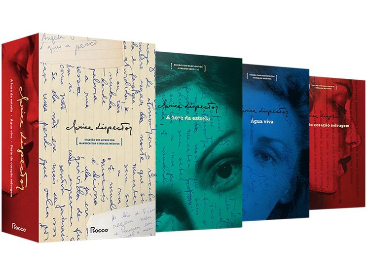 Box Livros Clarice Lispector Manuscritos - Livros de Literatura ...