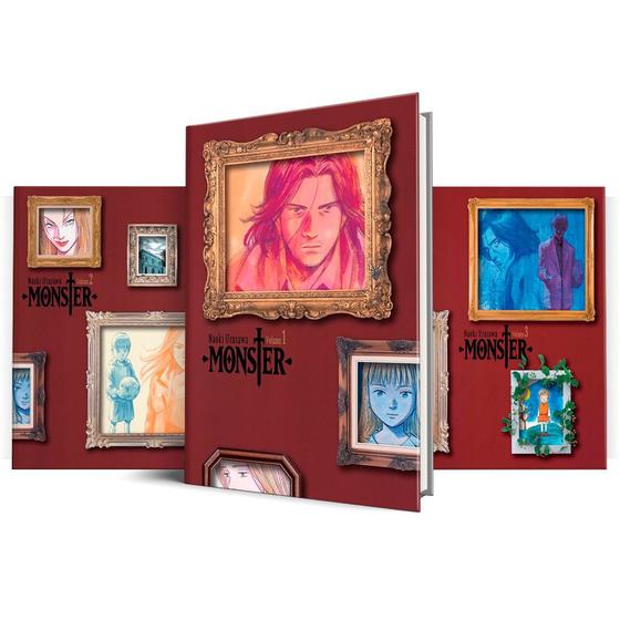 Box Monster Kanzenban Vols. 1 ao 3 - Mangá - Magazine Luiza