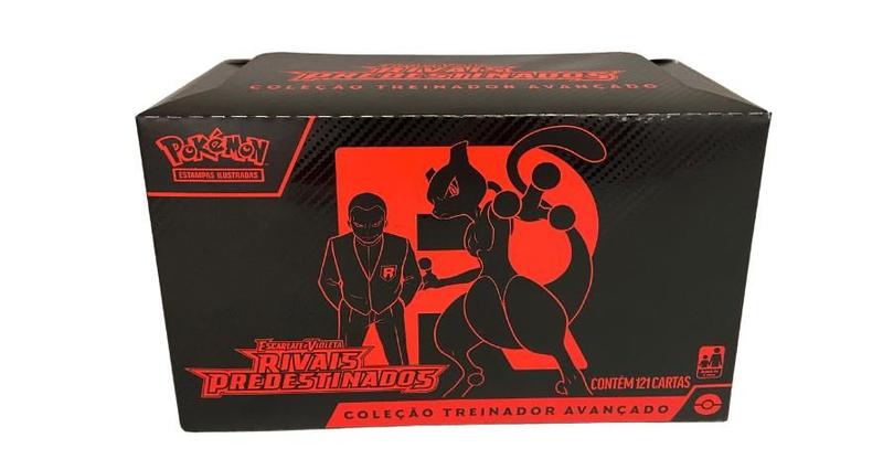 Box Pokemon - Colecao Treinador Avancado - Escarlate e Violeta Rivais ...