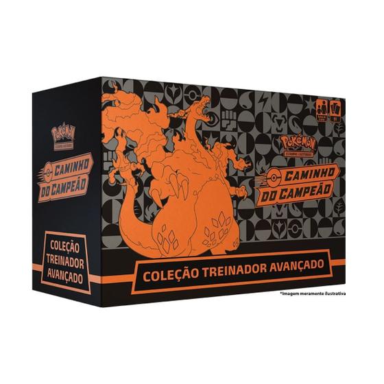 Box Pokémon Treinador Avançado Caminho do Campeão Charizard - Deck de ...