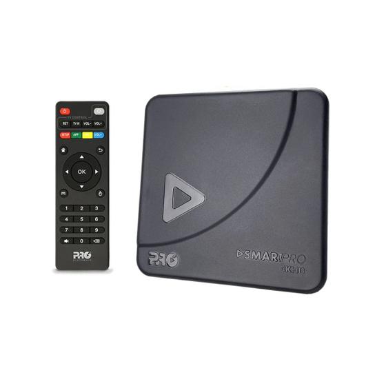 Box tv smartpro tv android netflix youtube 4k hd prosb-3000 ...