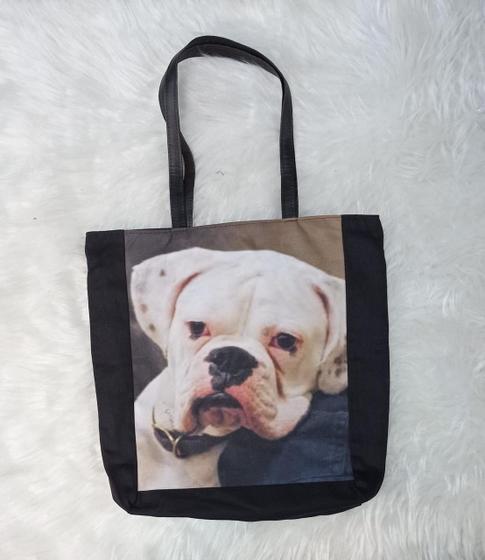 Boxer Bolsa Ecobag Pet Estampa Cachorro Boxer / Cão Boxer - Seu Estilo Pet - Roupas para ...