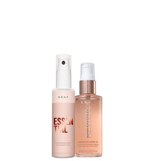 Braé MINI Essential e Oil Revival 60ml - Kit de Tratamento para Cabelos ...