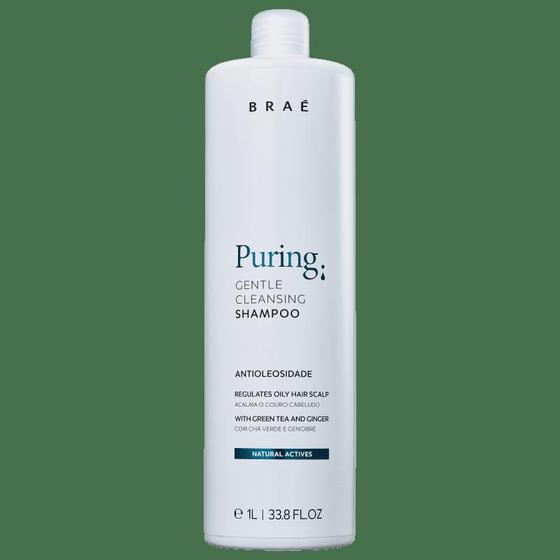 BRAÉ Shampoo Puring Anti-oleosidade - 1L - Shampoo - Magazine Luiza