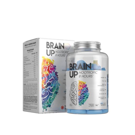 Brain Up 8h Nootrópico Cerebral Com Cafeína True Source Vitaminas B6 ...