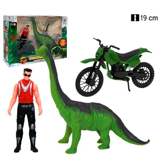 Braquiossauro Dinossauro Adventure Com Acessórios - MISTER BRINQUE - Bonecos - Magazine Luiza