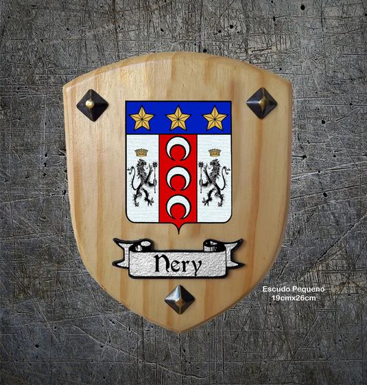 Brasão família Nery na madeira - @meu.brasao - Livros de Religião ...