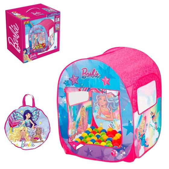 Brinquedo Barraca Infantil Menina Barbie Dreamtopia Fadas Princesa ...