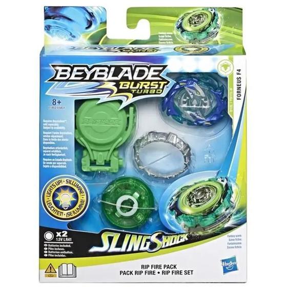 Brinquedo Beyblade Burst Turbo Hasbro Forneus F4 E5952 - Pião de ...