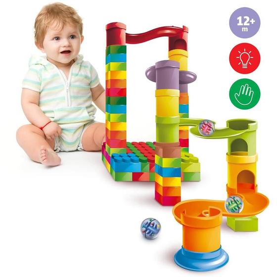 Brinquedo Block Slide Coordenação Motora Bebes - Maptoy - Brinquedos ...