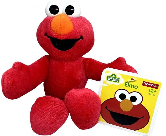 Brinquedo Boneco De Pelúcia Pequeno Elmo Vermelho - Vila Sésamo ...