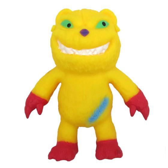 Brinquedo Boneco Infantil Borracha Indestrutível Que Espreme e Estica ...