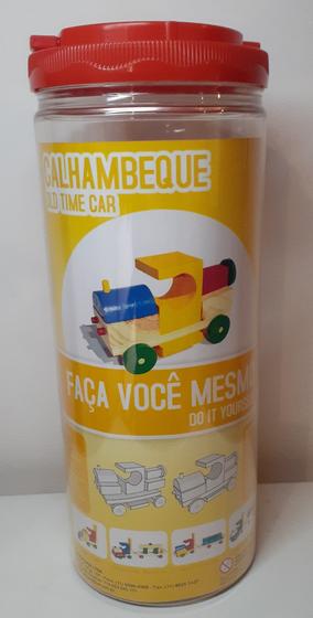 Brinquedo de Madeira Educativo - Faça Você Mesmo Calhambeque - Artyara ...