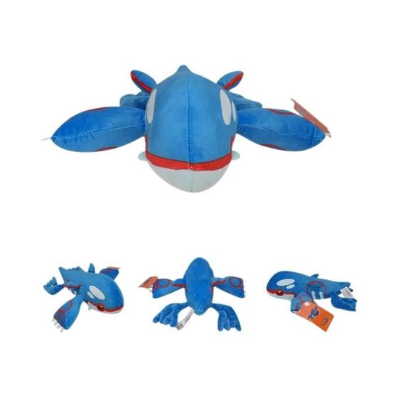Brinquedo De Pelúcia Pokémon Kyogre Brilhante, Boneca De Pelúcia Macia ...