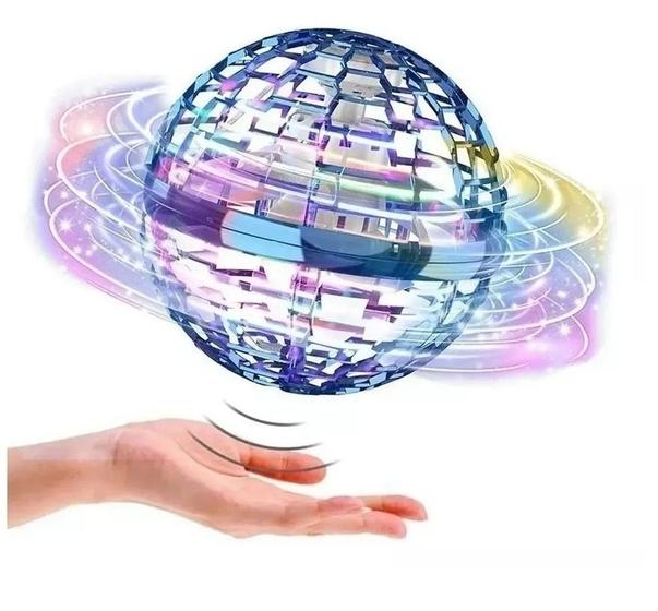 Brinquedo Infantil Bola Voadora Giratória Boomerang Recarregável Via ...