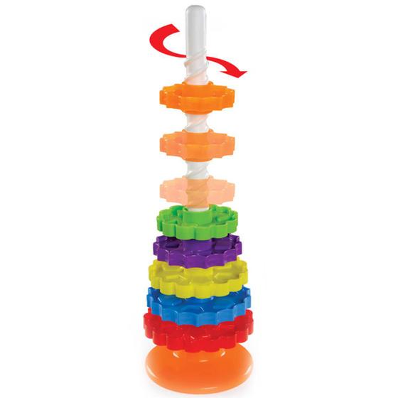 Brinquedo Infantil Giro Mágico Engrenagem Plástica Criança - Dismat ...