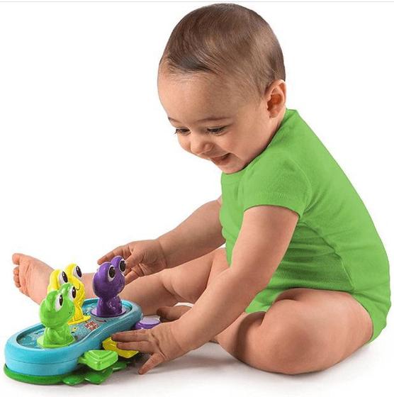 Brinquedo Interativo Bop & Giggle Frogs - Bright Starts - Bright Stars ...