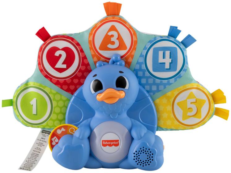 Brinquedo Interativo Fisher-Price Linkimals Pavão - Mattel - Brinquedos ...