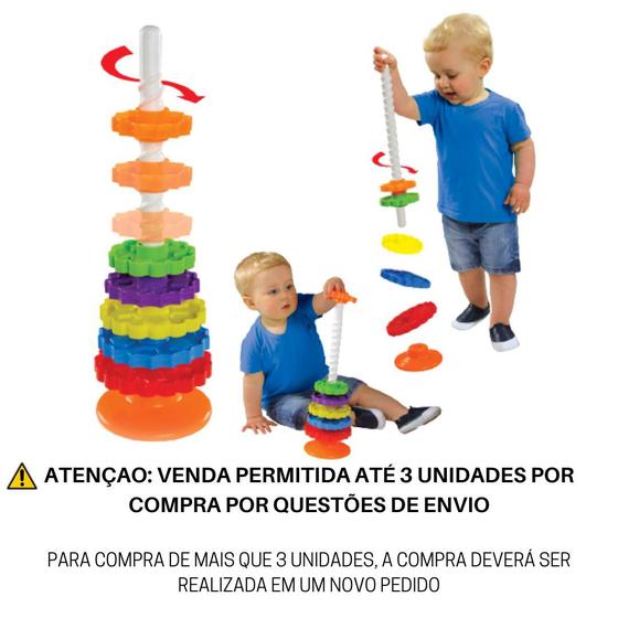 Brinquedo Interativo Giro Mágico Dismat - Brinquedos Educativos ...