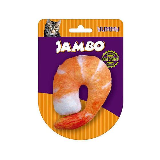 Brinquedo Jambo para Gatos Yummy Camarão - Jambo Pet - Brinquedos para ...