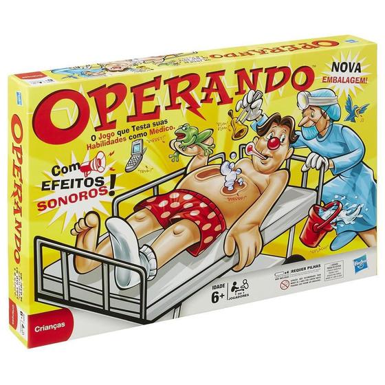 Brinquedo Jogo Operando - Hasbro - Outros Jogos - Magazine Luiza