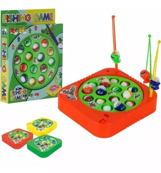 Brinquedo Jogo Pega Peixe Pesca Maluca Pescaria Infantil - DuteToys ...