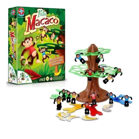 Brinquedo Jogo Pula Macaco na Árvore Estrela Retrô Infantil - Outros ...
