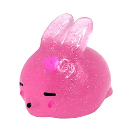 Brinquedo Kawaii Glitter Mochi Squishy Macio Grande Antiestresse Em ...
