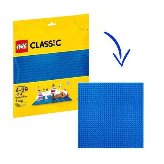 Brinquedo Lego Classic Placa Base De Construção Azul 10714 - Brinquedos ...