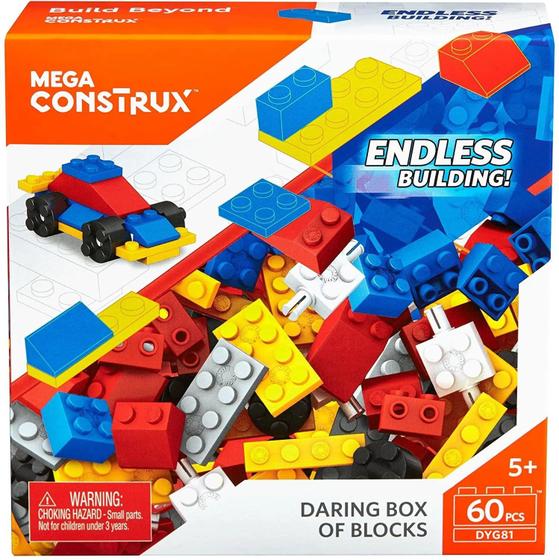 Brinquedo Mega Construx Caixa de Blocos DYG80 SORTIDO - Brinquedos de Montar e Desmontar ...
