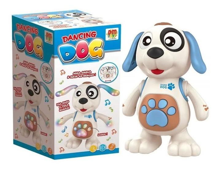 Brinquedo Musical Dancing Dog Mexe Dança Luz E Som - Dmtoys - DM TOYS ...