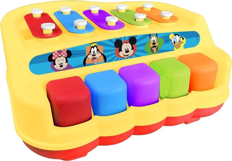Brinquedo musical piano xilofone yes toys mickey e sua turma - Xilofone ...