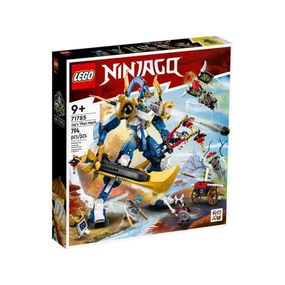 Brinquedo Ninjago Titã Mech Robô Jay 794 Peças Blocos Ninja 71785 Lego ...