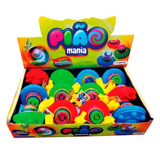 Brinquedo Pião Mania Fampar Sortido 1 Unidade - Pião - Magazine Luiza