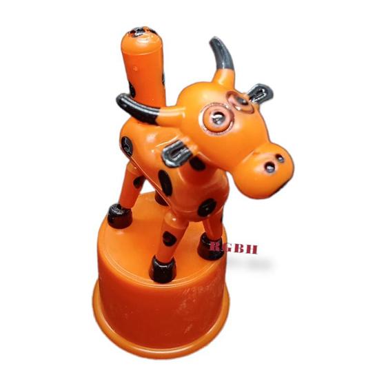 Brinquedo Retrô Mini Vaquinha Dançarina Mole Mole - BH Mania De Brincar ...