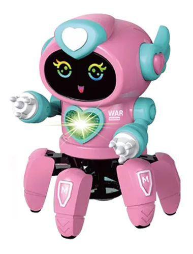 Brinquedo Robô Dançarino BOT ROBOT ROSA COM SOM E LUZES 3D - Iannuzzi ...