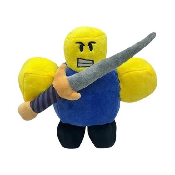 Brinquedo Robô De Pelúcia Infantil Roblox Rolo Periférico Bidimensional ...