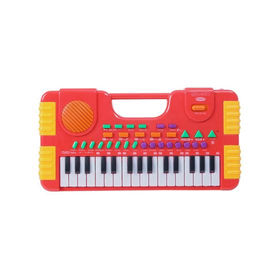 Brinquedo teclado musical infantil pianinho varios modos e funçoes ...