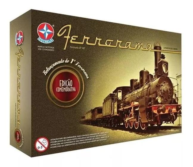Brinquedo Trem Ferrorama Xp 100 Modelo Antigo - Estrela C454 - Autorama ...