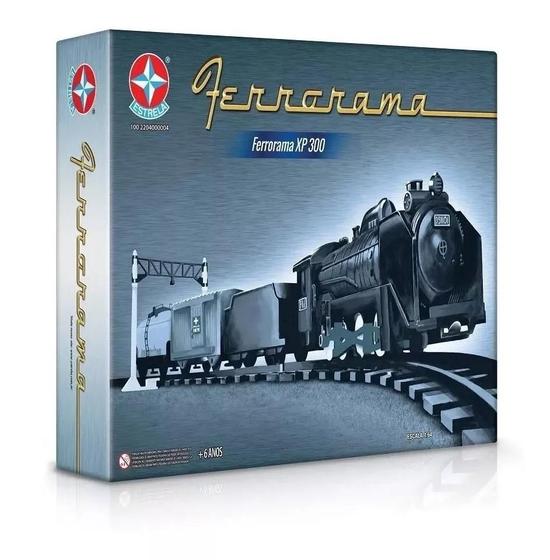 Brinquedo Trem Ferrorama Xp 300 Modelo Antigo - Estrela - Autorama e ...